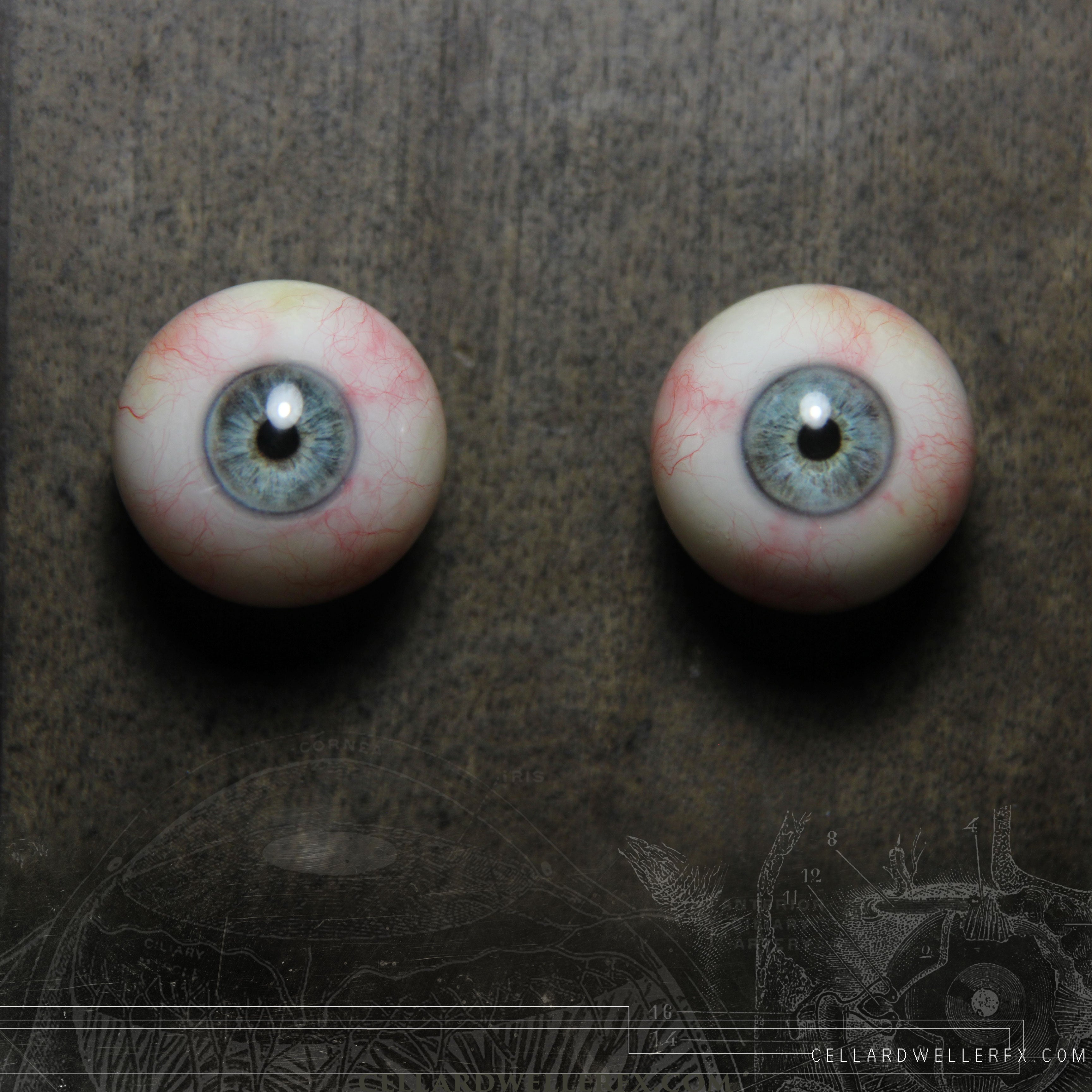Hyper-realistic, Film Quality Human Eyes – Cellar Dweller FX