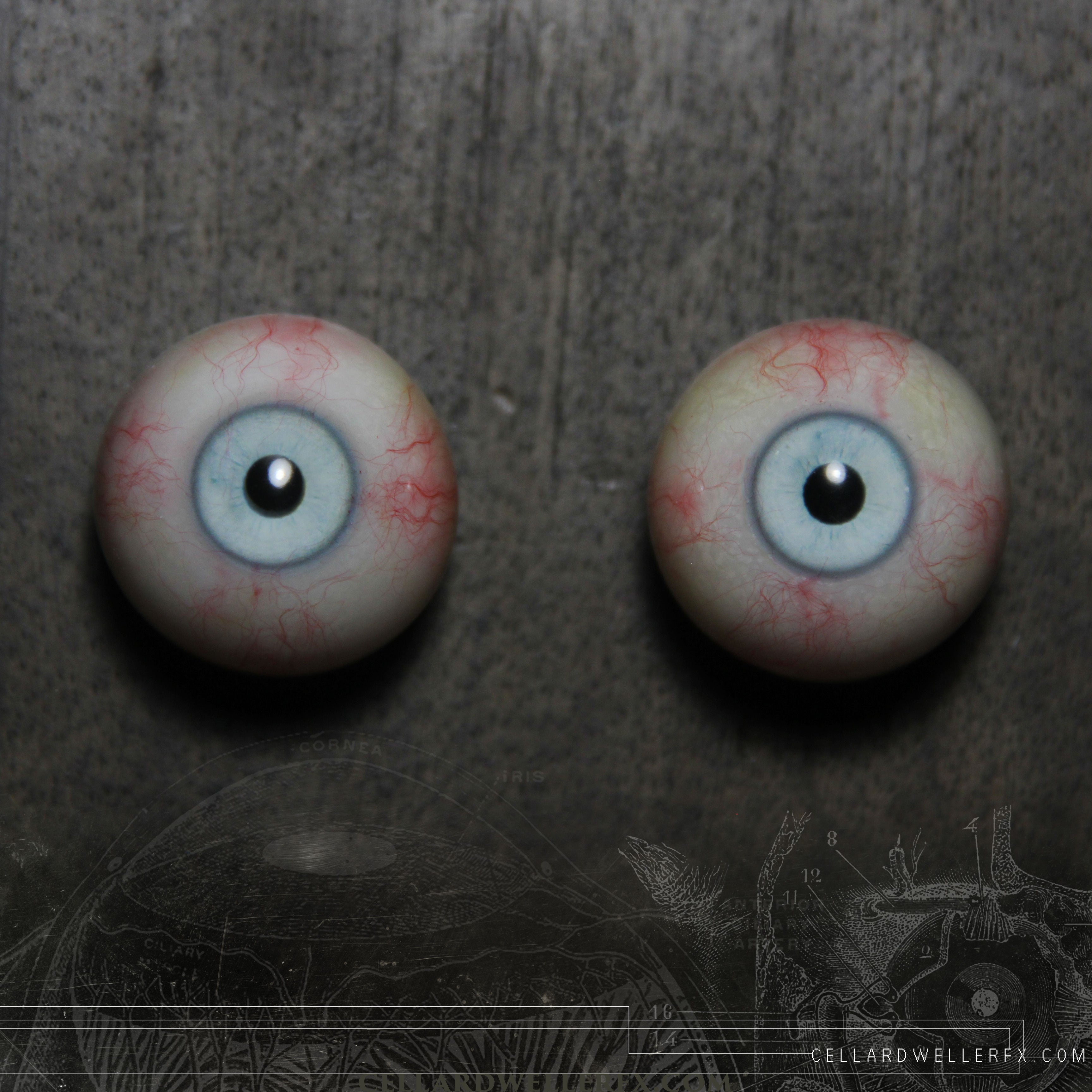 Hyper-realistic, Film Quality Human Eyes – Cellar Dweller FX
