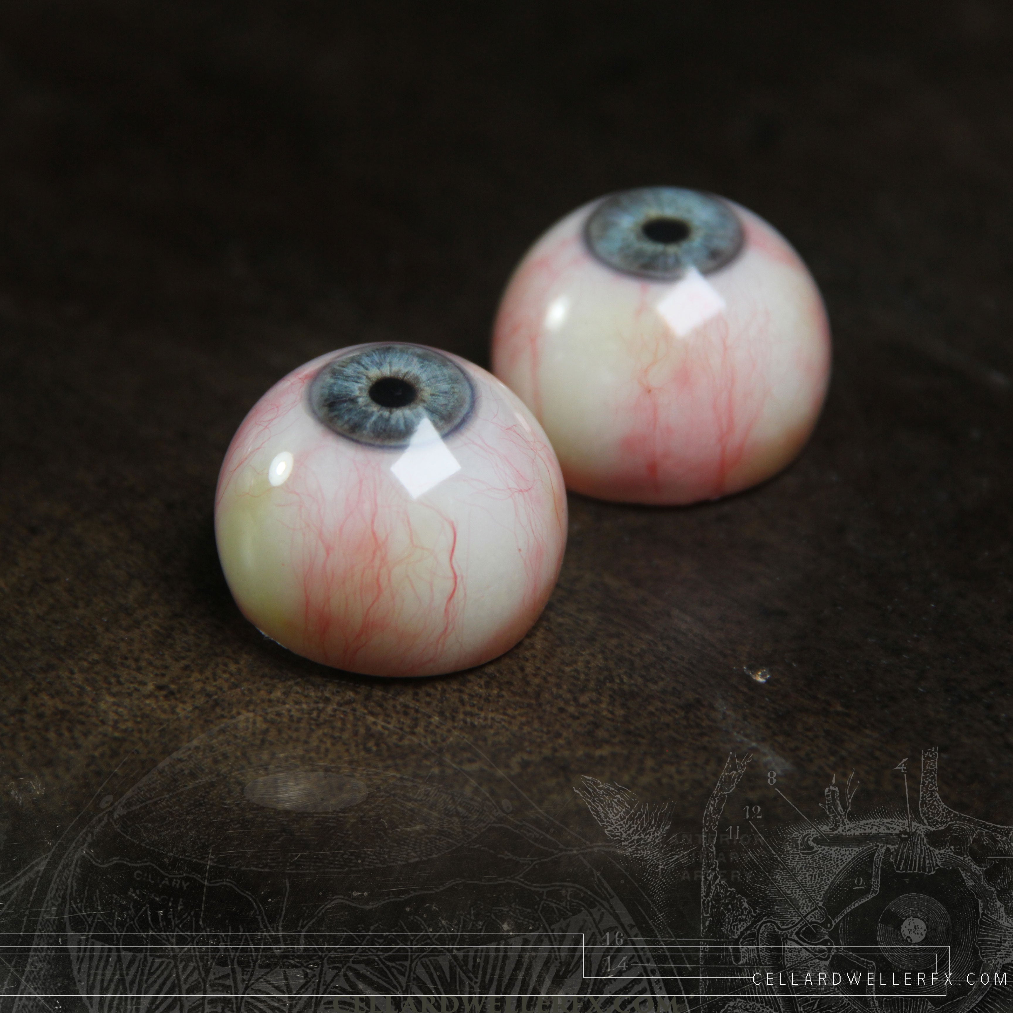Hyper-realistic, Film Quality Human Eyes – Cellar Dweller FX