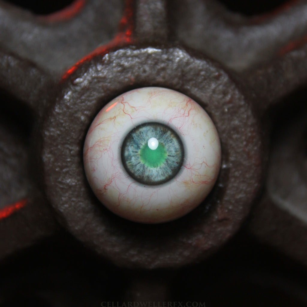 Creature Full Scleral Glow UV Glow in the Dark UV Reactive Eye Hyper ...