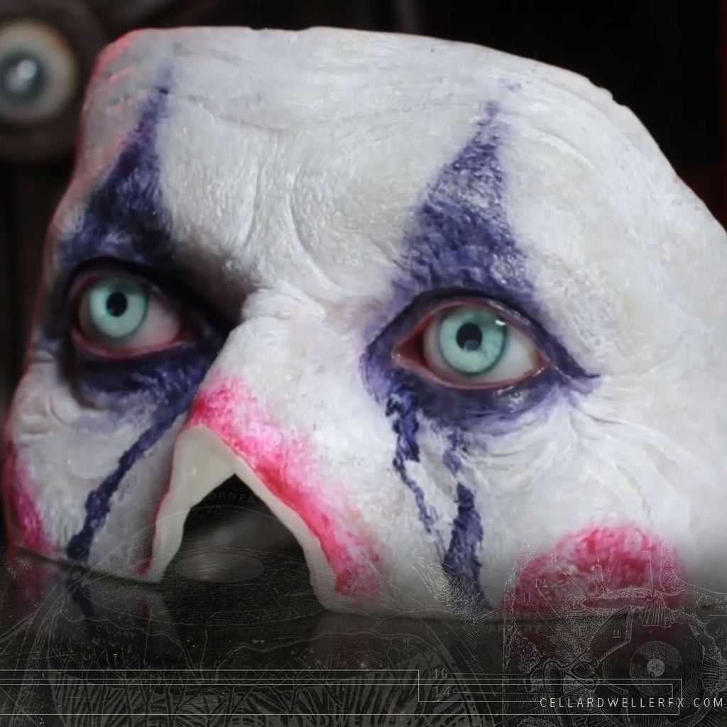 Cellar Dweller FX Acrylic Eyes Resin Eyes Silicone Mask Display